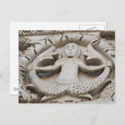 Medieval Mermaid Postcard | Zazzle