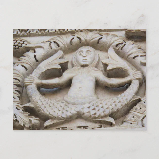 Medieval Mermaid Postcard | Zazzle