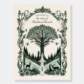 Medieval Middle Ageengraving Wedding Welcome Sign | Zazzle