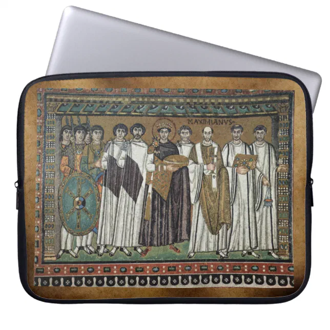 Medieval Monastic Religious Art Laptop Sleeve | Zazzle