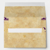 Medieval Renaissance Ultra Violet Purple Wedding Envelope | Zazzle