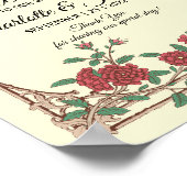 Medieval Romantic Wedding Welcome Sign Poster | Zazzle