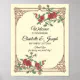 Medieval Romantic Wedding Welcome Sign Poster | Zazzle
