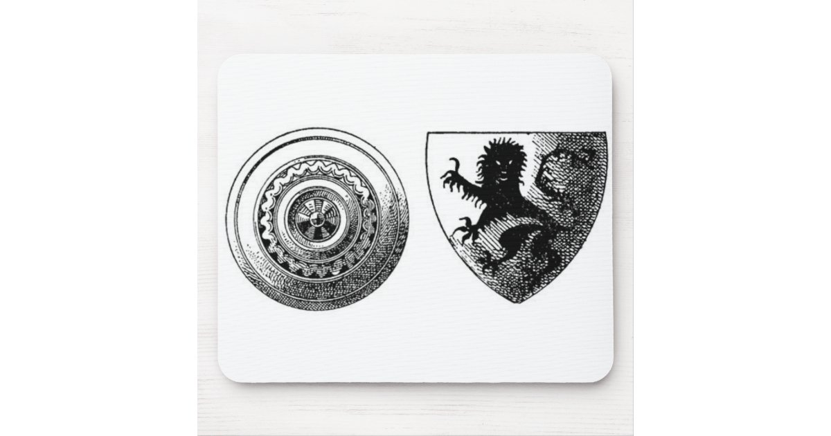 Medieval Shields Mouse Pad | Zazzle