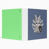 Medieval Sloth Knight with swords 3 Ring Binder | Zazzle