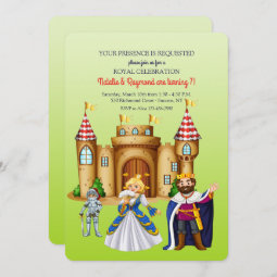 Medieval Times Birthday Party Invitation | Zazzle