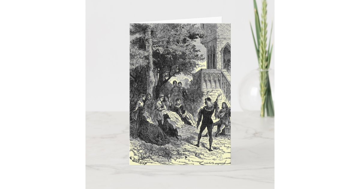 Medieval Times Greeting Card | Zazzle