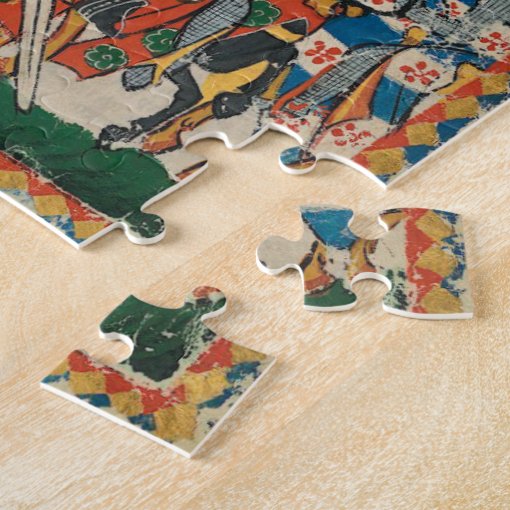 Medieval Tournament, 14th Century Jigsaw Puzzle | Zazzle