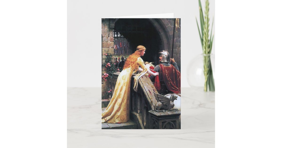 Medieval Valentine Holiday Card | Zazzle