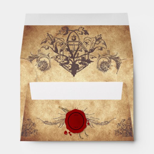 Medieval Wedding Envelope | Zazzle