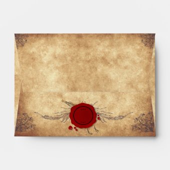 Medieval Wedding Envelope | Zazzle