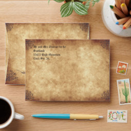 Medieval Wedding Envelope | Zazzle