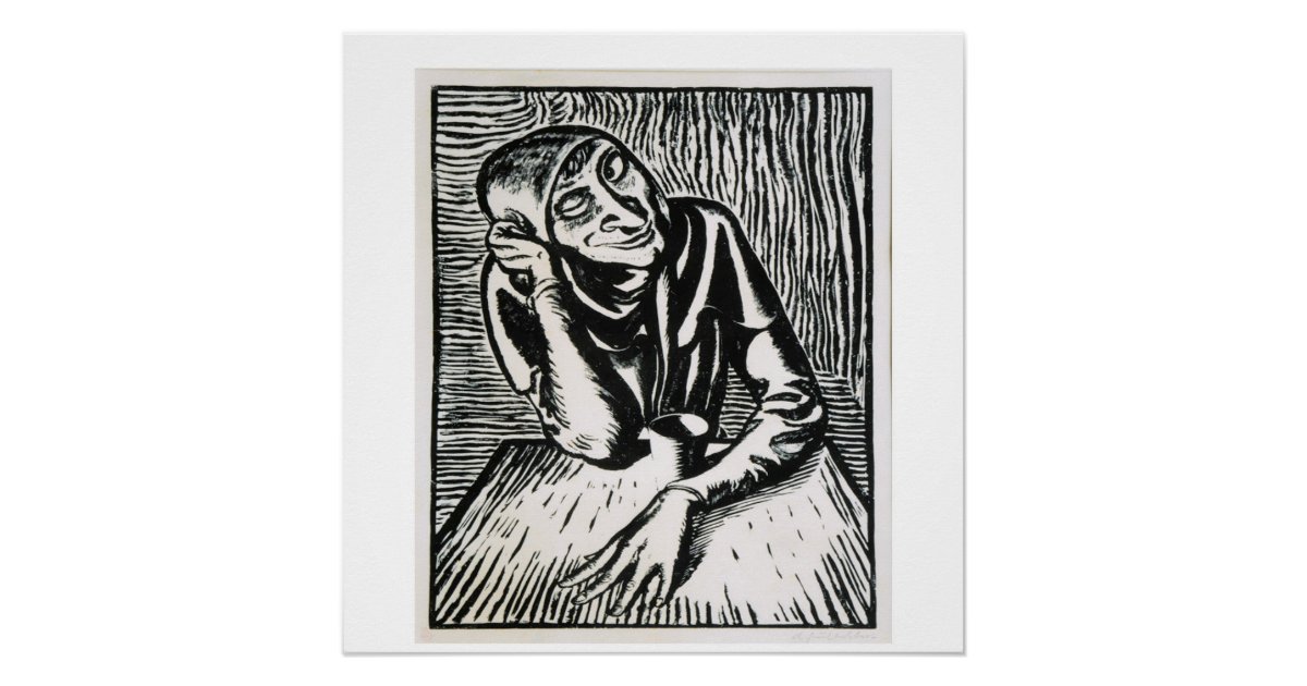 Medieval woodcut poster | Zazzle