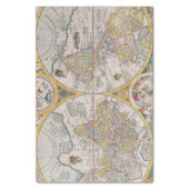 Medieval World Map From 1525 Tissue Paper | Zazzle