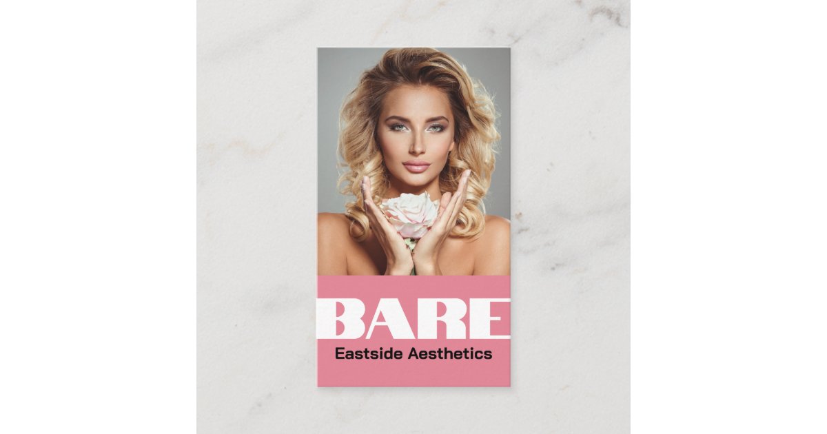 MediSpa Aesthetics Injector Business Card | Zazzle