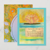 Meditation Card/ Buddhist Metta prayer Postcard | Zazzle