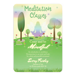 Yoga Class Invitations | Zazzle