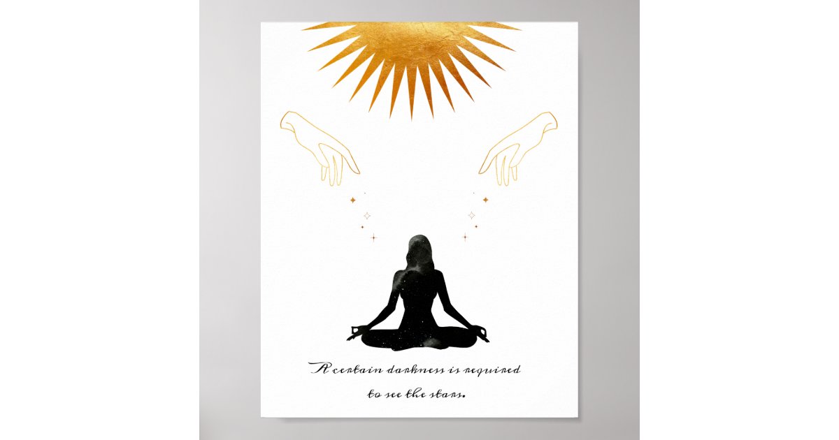 Meditation Poster | Zazzle