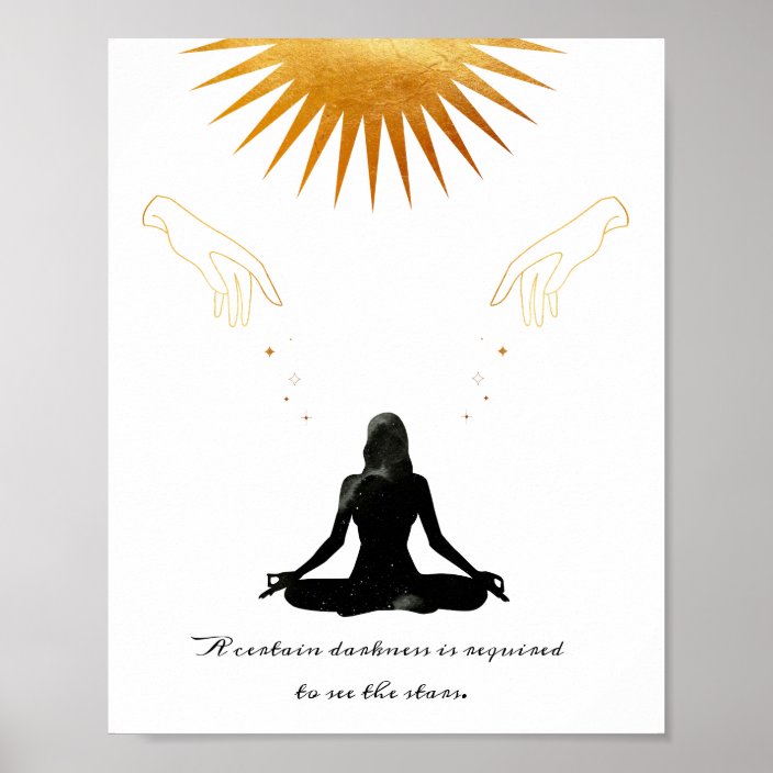 Meditation Poster | Zazzle