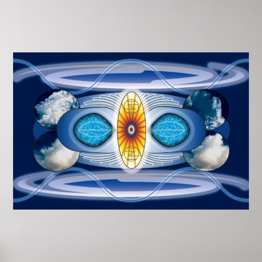 Meditation Sigil Poster | Zazzle.com