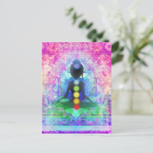 Meditation Yoga Postcard | Zazzle
