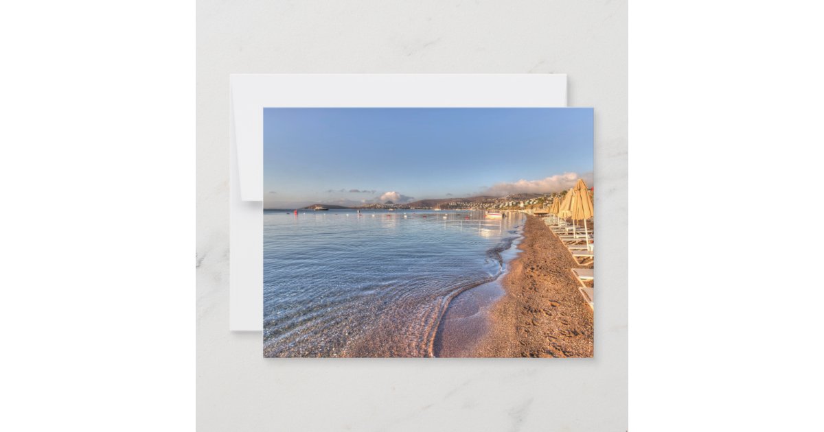 Mediterranean Beach Club Postcard | Zazzle