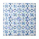 Mediterranean Blue Watercolor Pattern Ceramic Tile | Zazzle
