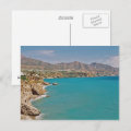Mediterranean Coast Postcard | Zazzle