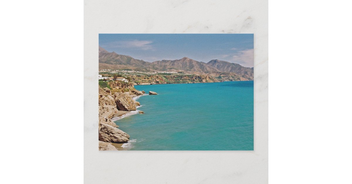 Mediterranean Coast Postcard | Zazzle