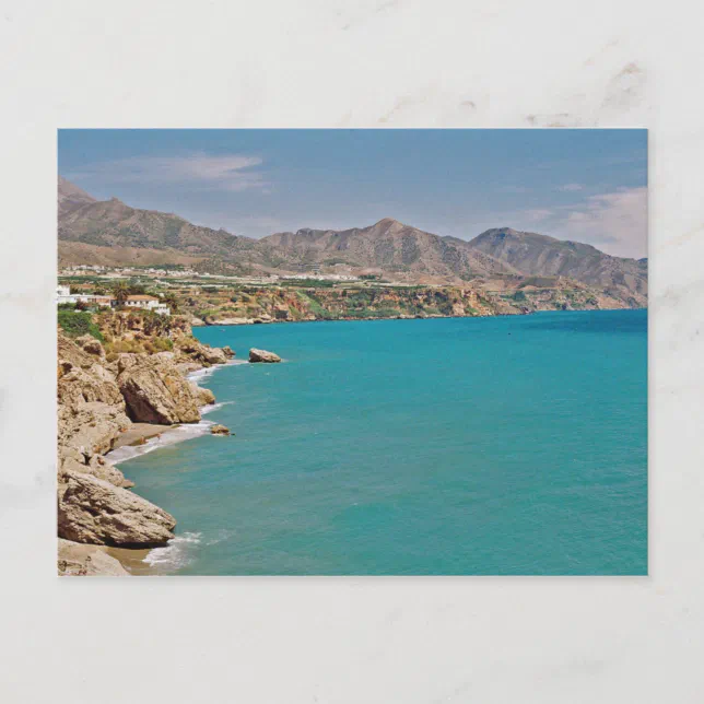 Mediterranean Coast Postcard | Zazzle