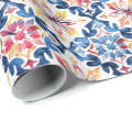 Mediterranean Greek Tile Wrapping Paper | Zazzle