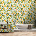 Mediterranean Lemon Citrus Wallpaper | Zazzle