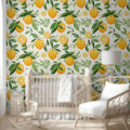 Mediterranean Lemon Citrus Wallpaper | Zazzle
