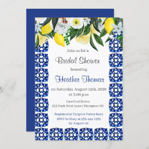 Mediterranean Invitations | Zazzle