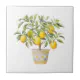 Mediterranean Tuscan Lemon Tree Ceramic Tile | Zazzle
