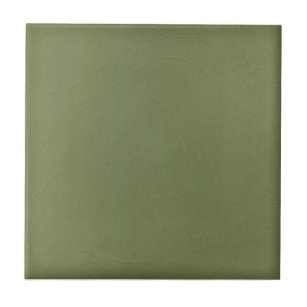 Olive Green Decorative Ceramic Tiles | Zazzle