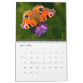 Medium Size Beautiful Butterflies Calendar | Zazzle