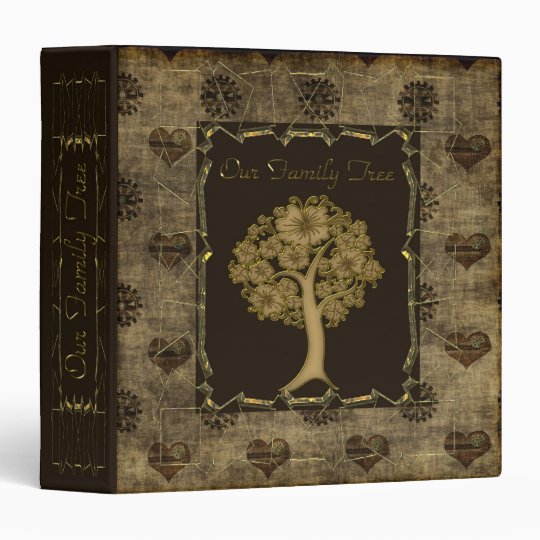 Medium Size Family Tree Binder | Zazzle.com