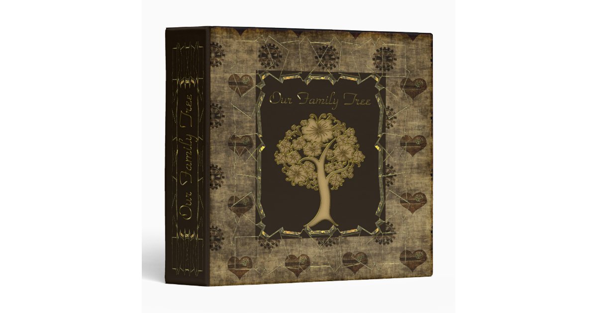 Medium Size Family Tree Binder | Zazzle