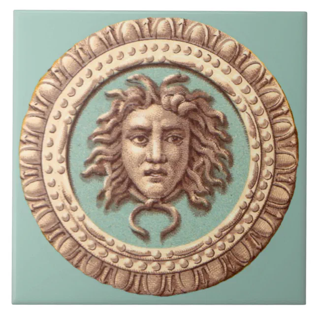 Medusa Ceramic Tile | Zazzle