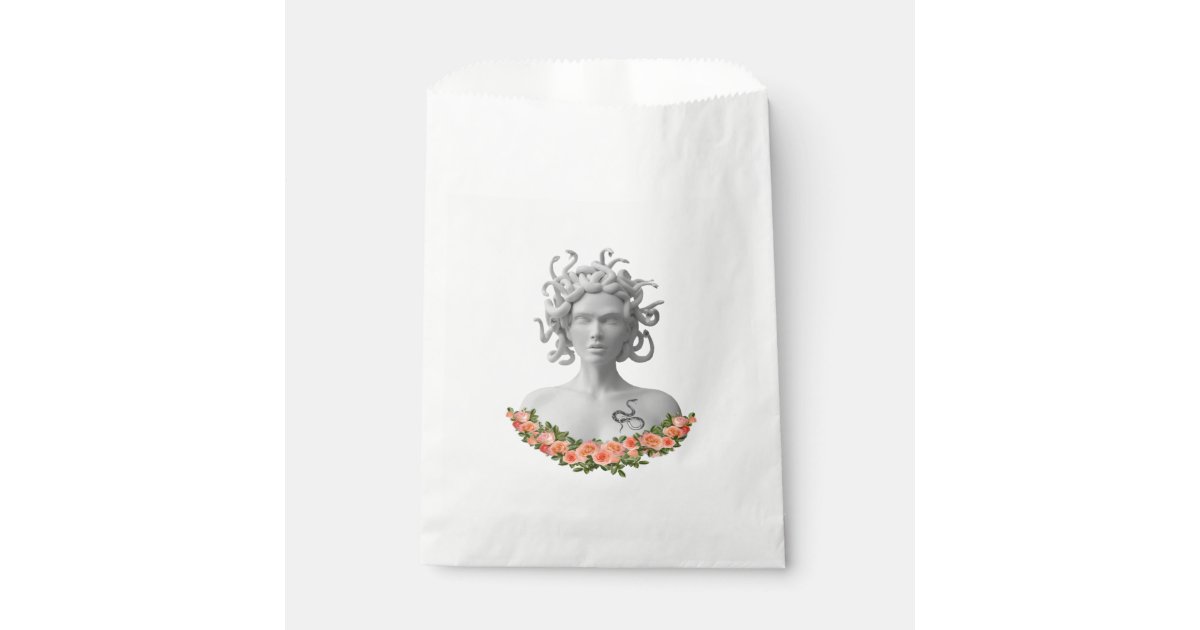 Medusa Gorgon Greek Mythology Favor Bag | Zazzle