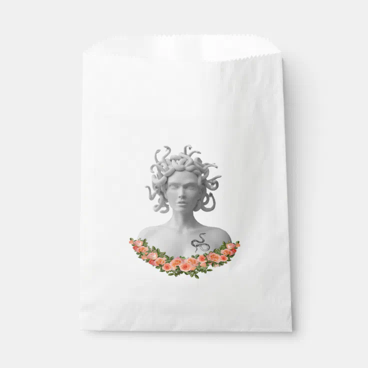 Medusa Gorgon Greek Mythology Favor Bag | Zazzle