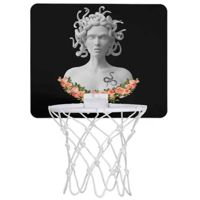 Medusa Gorgon Greek Mythology Mini Basketball Hoop | Zazzle