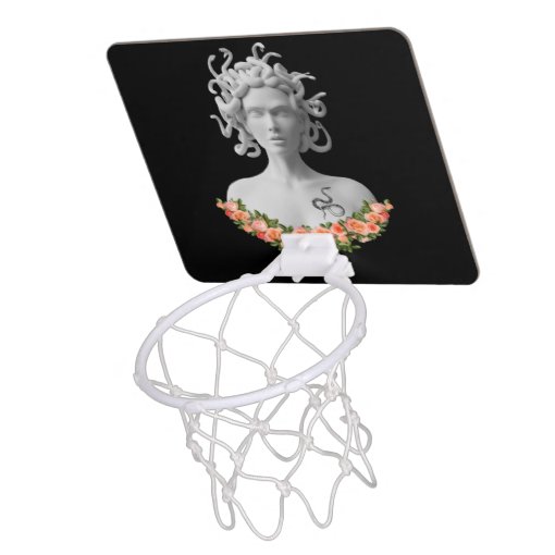 Medusa Gorgon Greek Mythology Mini Basketball Hoop | Zazzle
