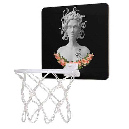 Medusa Gorgon Greek Mythology Mini Basketball Hoop | Zazzle
