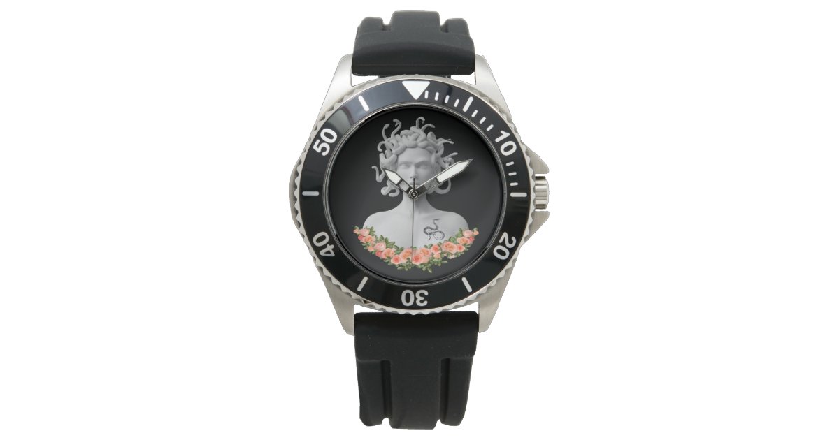 Medusa Gorgon Greek Mythology Watch | Zazzle