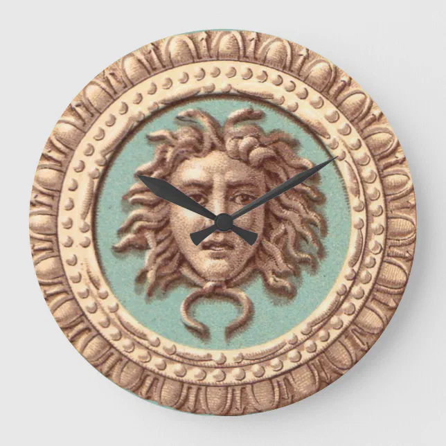 Medusa Large Clock | Zazzle