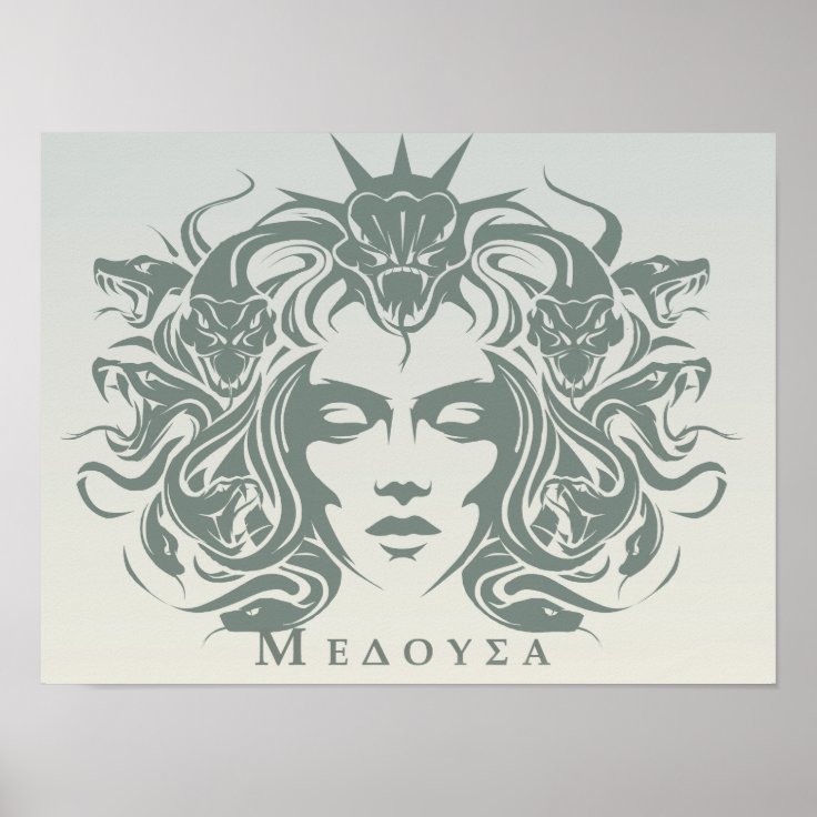 Medusa Poster Zazzle