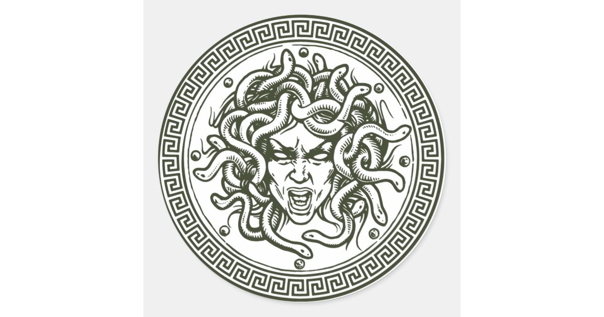Medusa Sticker | Zazzle