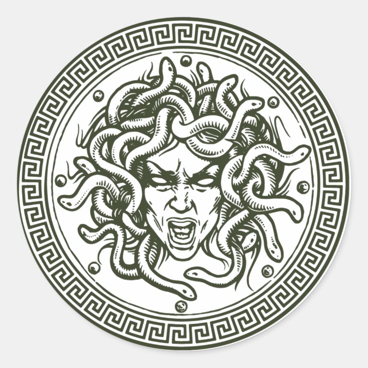 Medusa Sticker | Zazzle